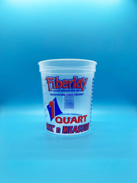 MEASURING BUCKETS - 1 QUART CASE (100) | spectrumcolor.com